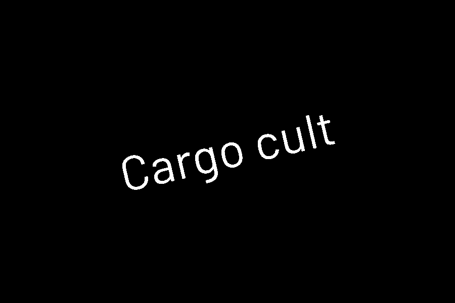 Pages about Cargo cult – Anders Tornblad